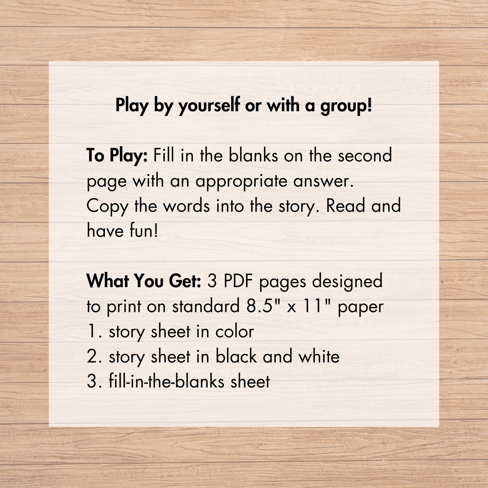 Fairy Tale Mad Libs | Cinderella Retold | Download and Print | Learning ...