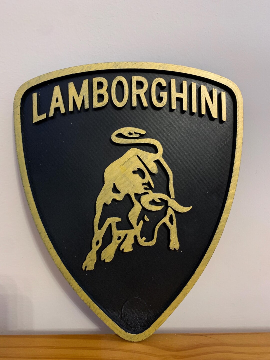 Lamborghini Badge Display - Etsy