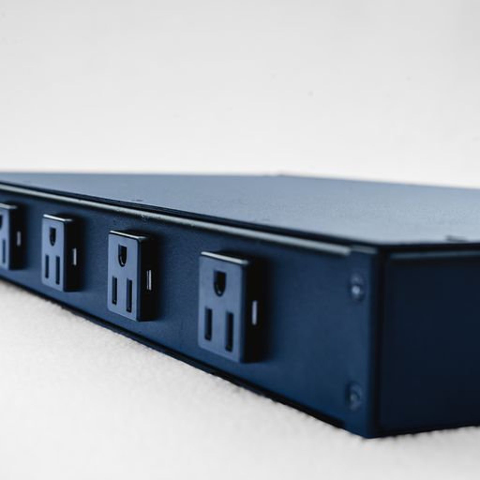 Racklight 19" 1U 4 Outlet Surge Protector With LED Lights and Dimmer - Etsy