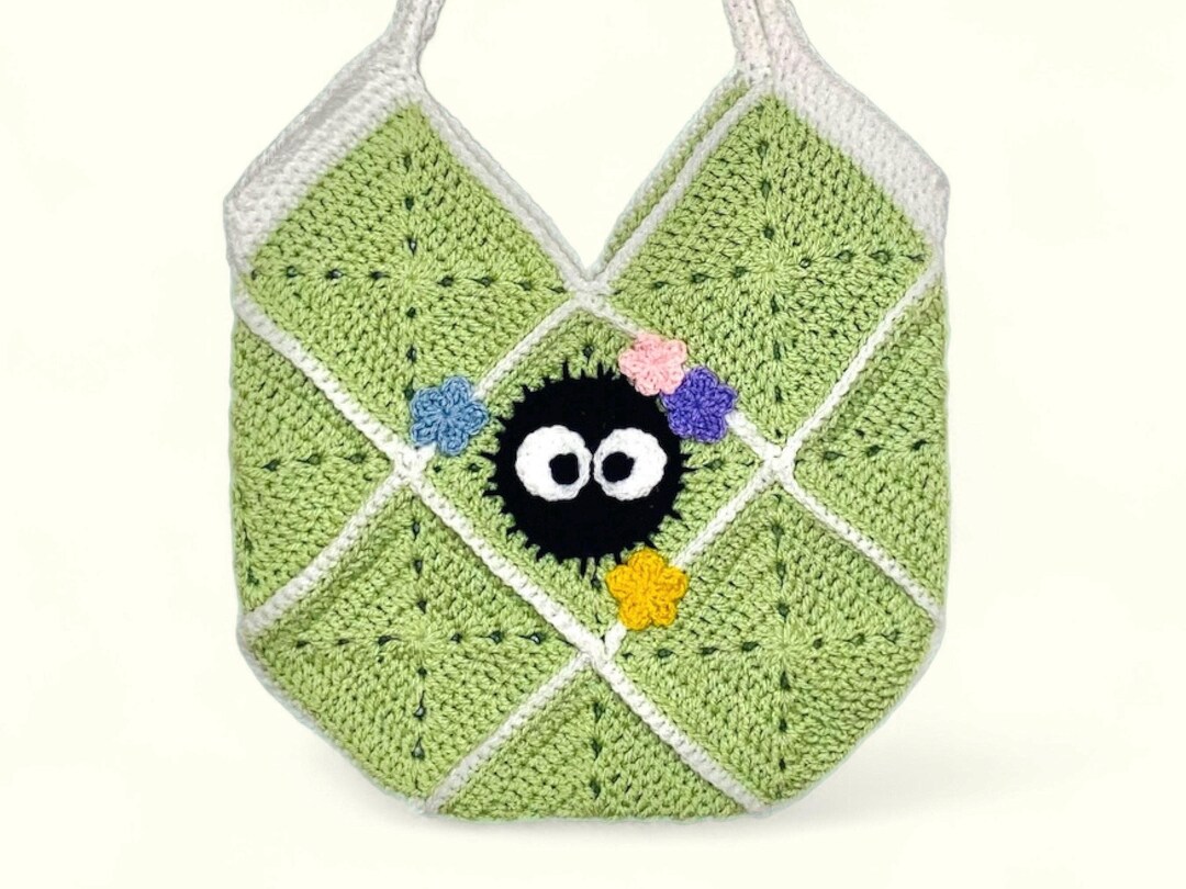 Susuwatari Crochet Tote Bag - Etsy