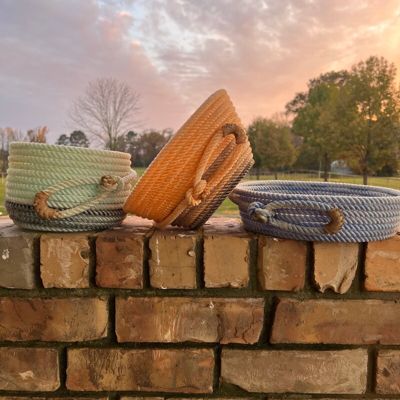 Lariat Rope Basket - Etsy