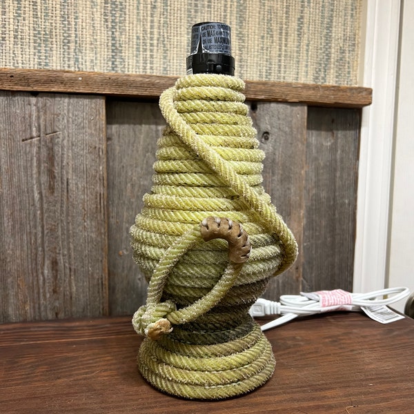 Rope Lamp - Etsy