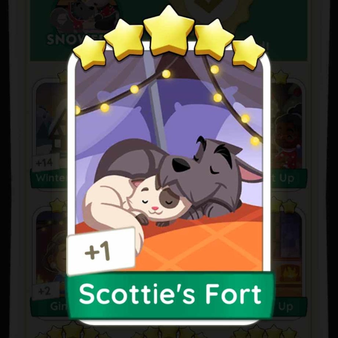 Scottie's Fort Monopoly GO 5 Star Sticker Read - Etsy