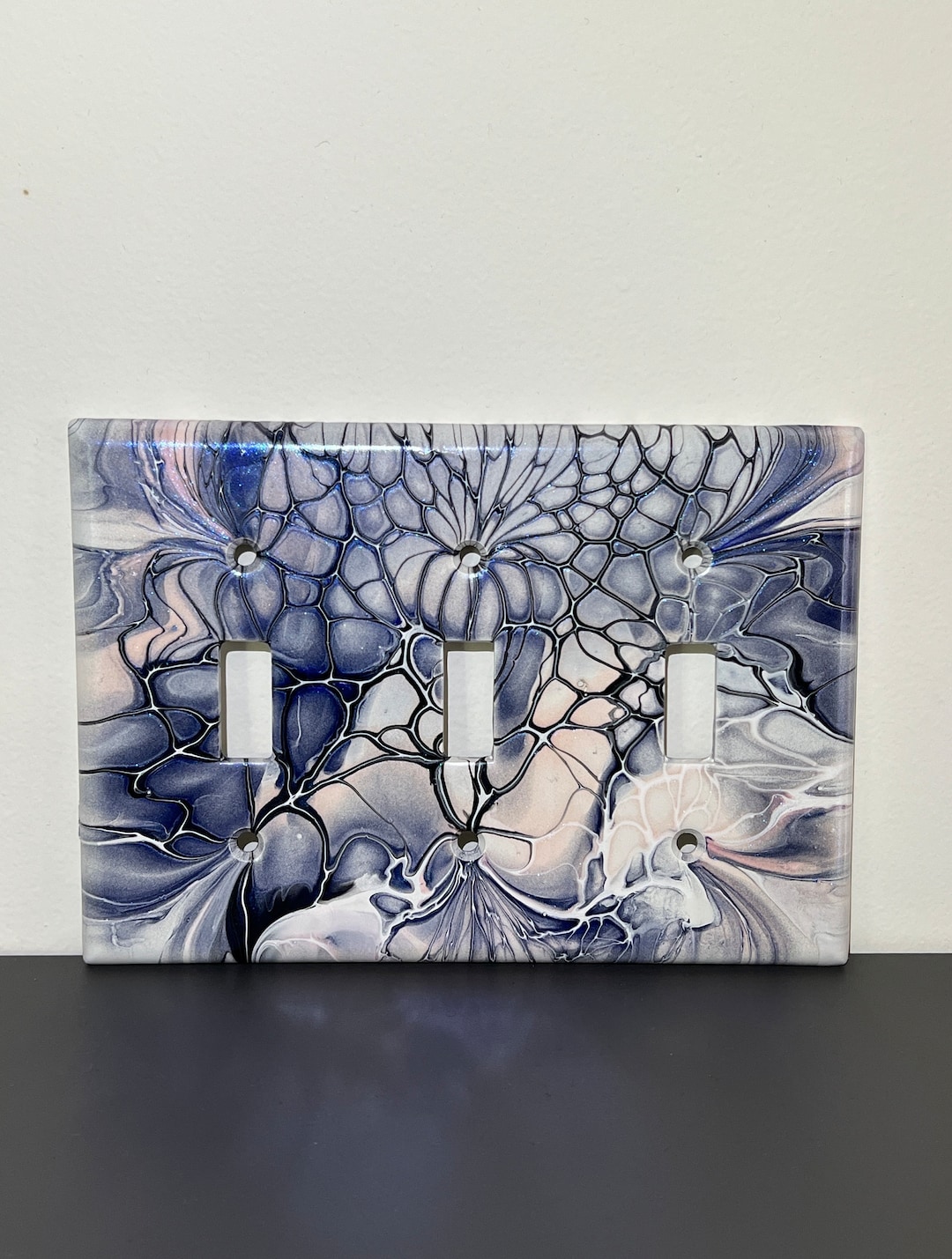 Fluid Art Custom Colored Light Switch or Outlet Cover Plate. Decorative ...