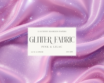 Iridescent Pearl Liquid Silk Seamless Digital Papers, Metallic Fabric ...