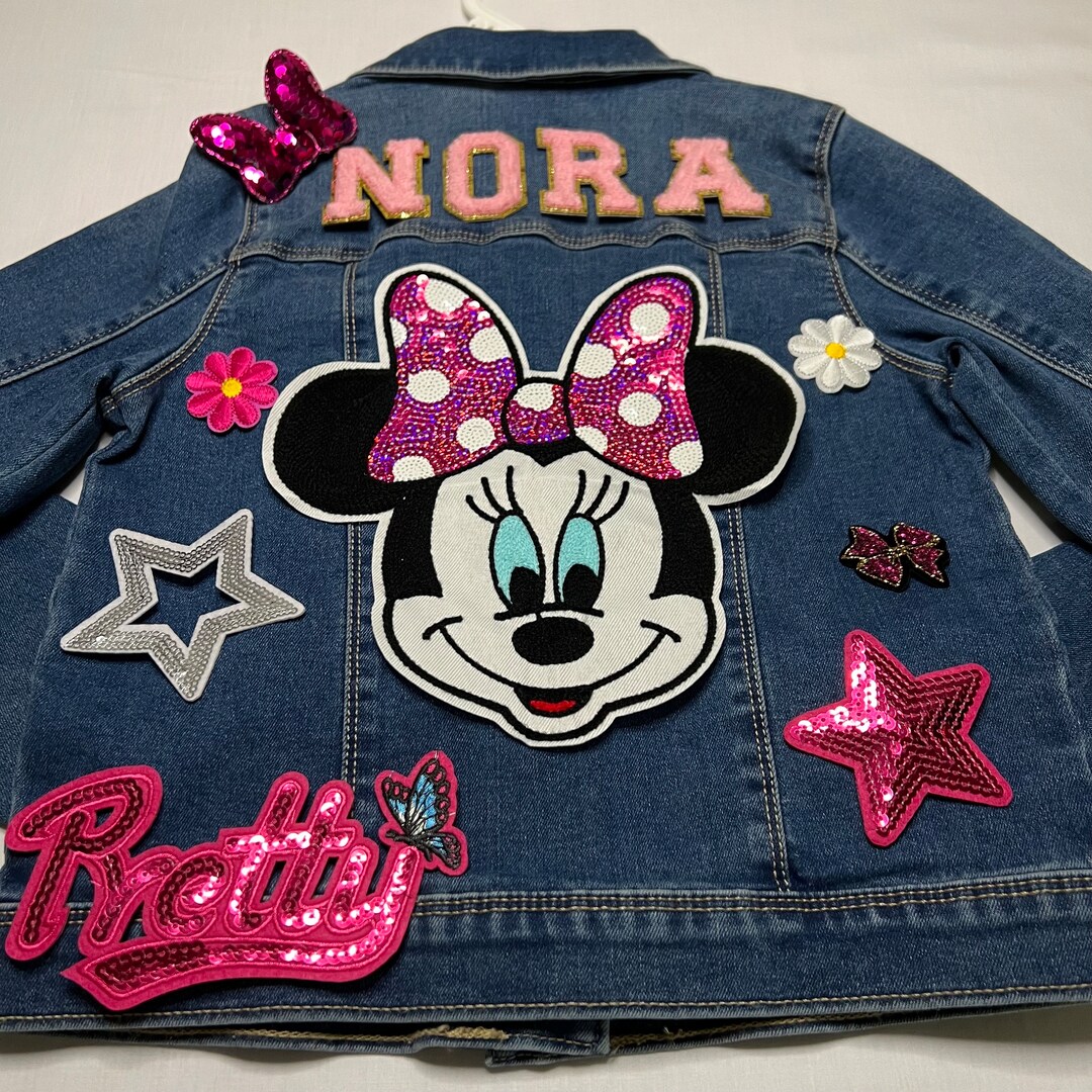 Magical Park Custom Jean Patch Jacket, Personalized Denim Jacket ...