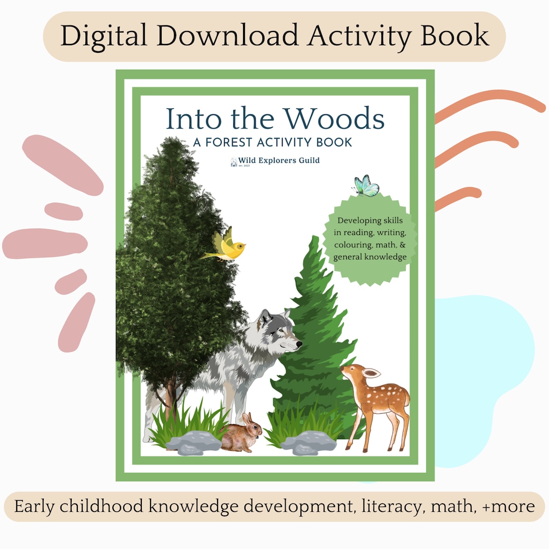 Forest Biology Activity Book Printable Preschool Elementary Curriculum ...