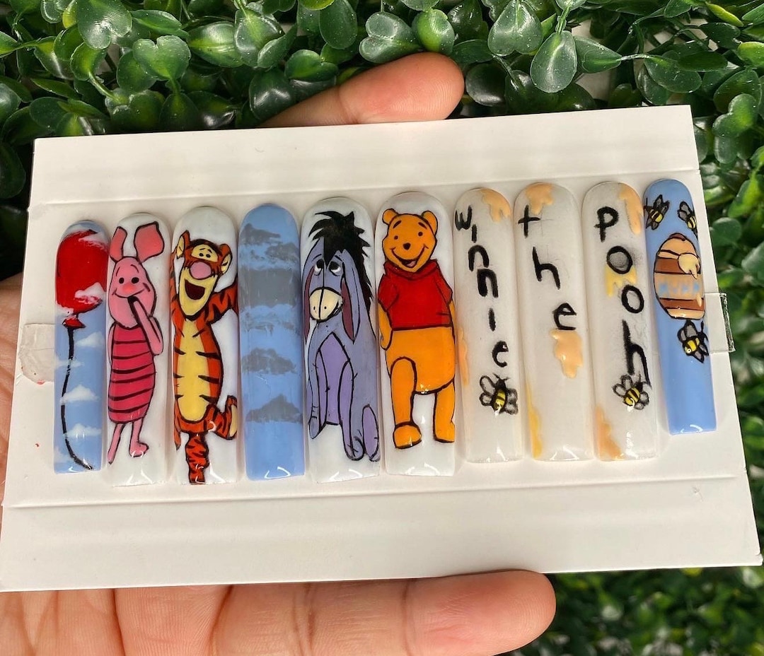Animated Press Ons - Etsy
