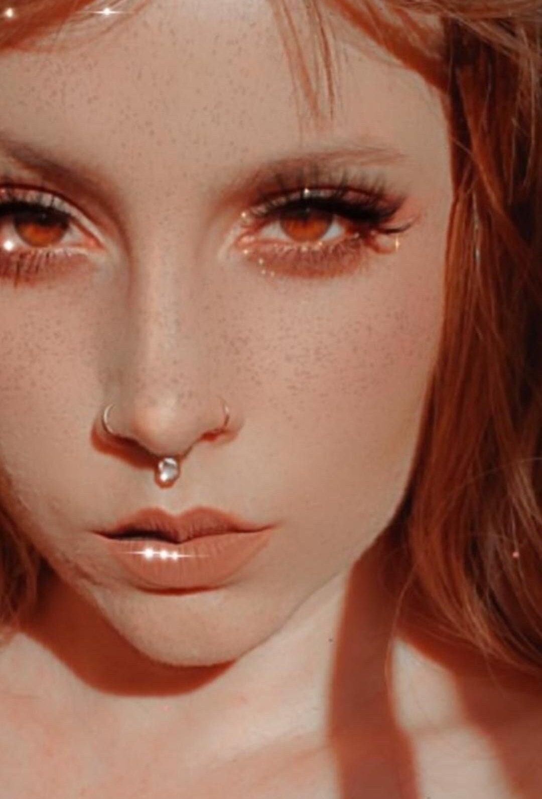 Crystal Septum Ring, Septum Hoop, Septum Jewelry, Infiniti Hoop ...