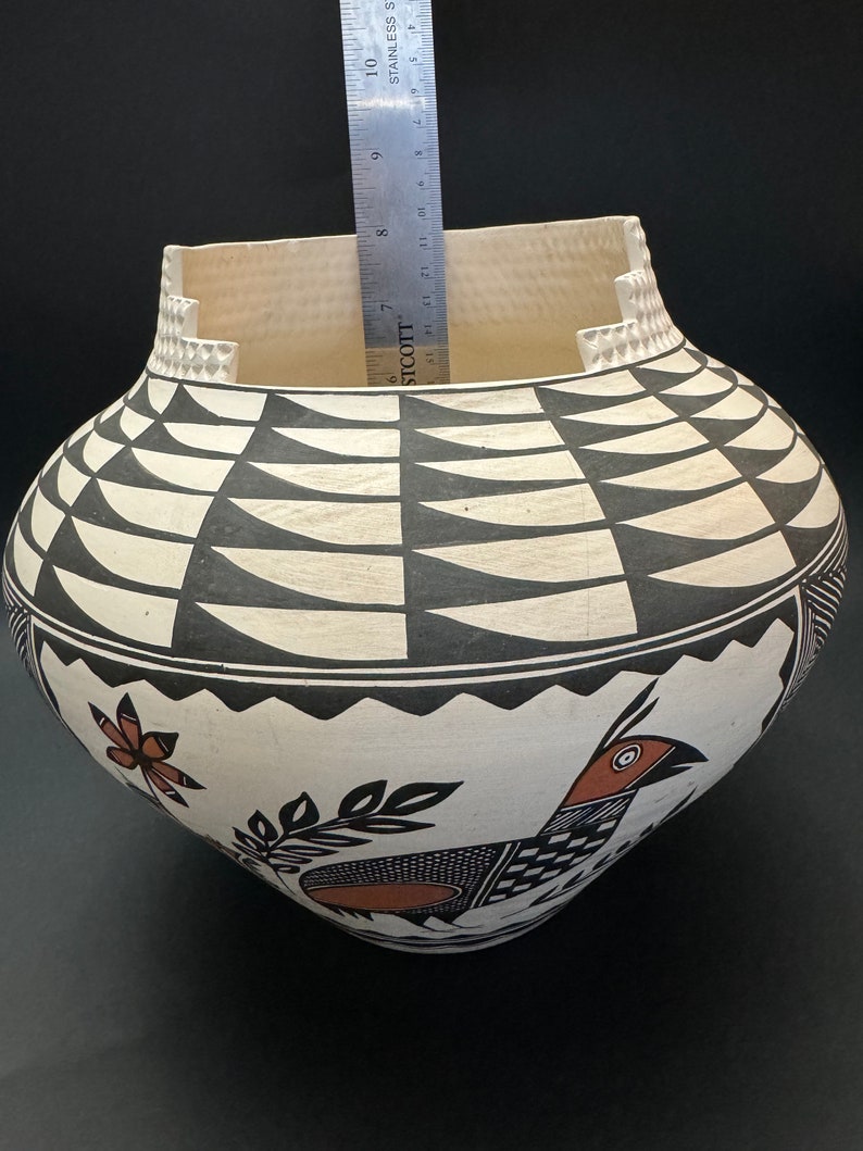 Acoma Pueblo Pottery, M. Vallo, Artist. New Price! - Etsy