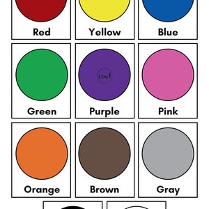 Colors-english-daycare-montessori-homeschool-speech Therapy-aba Therapy ...