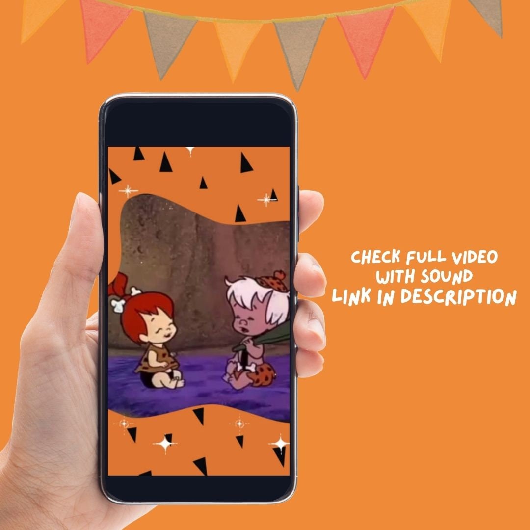 Yabba Dabba Do, Party Video Invitation, Flintstones Birthday Video ...