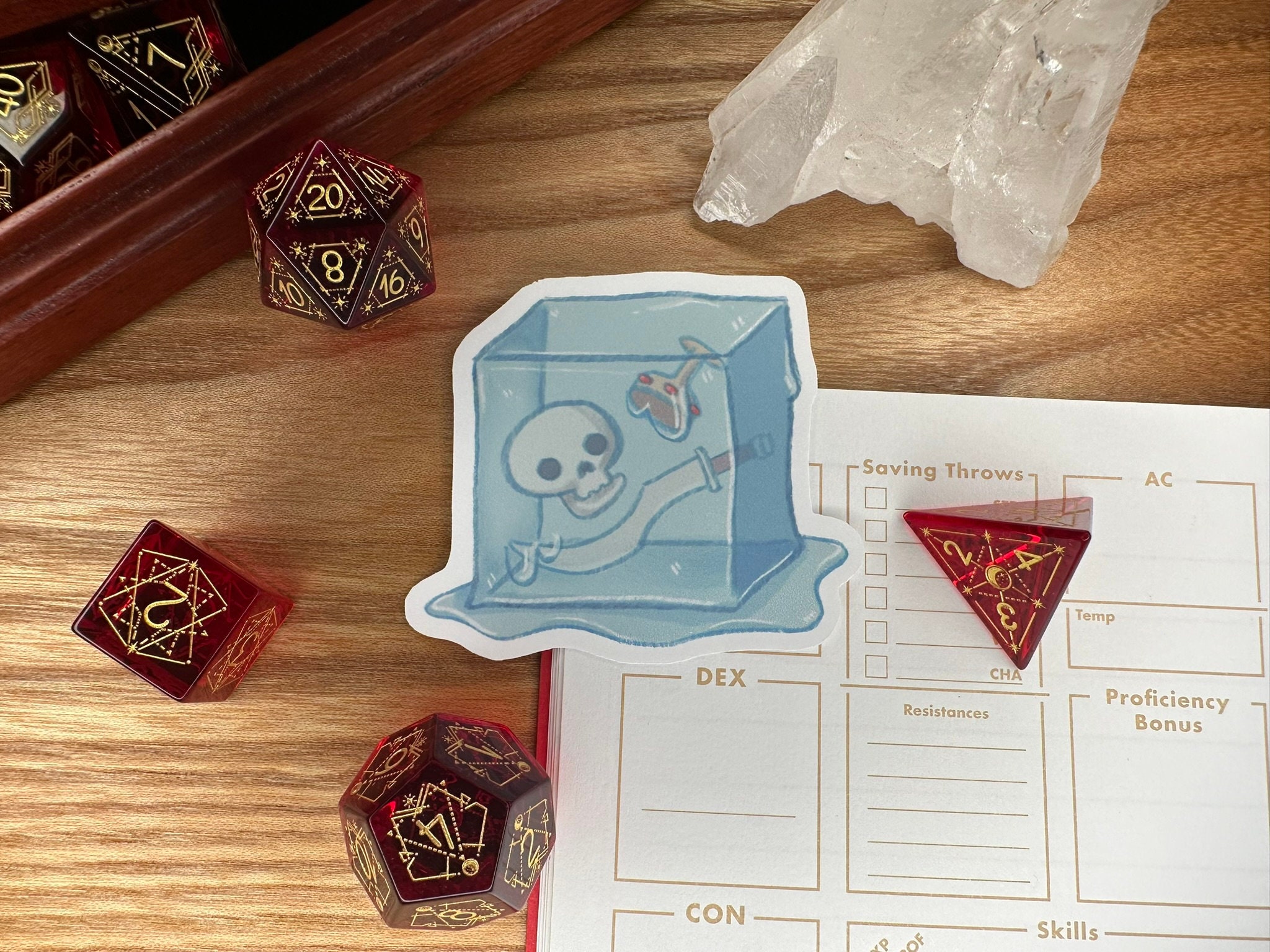 TTRPG (dnd, Pathfinder) Inspired Monster Stickers | Stationary | for ...
