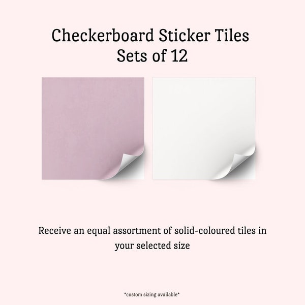 Checkerboard Floor Stickers - Etsy