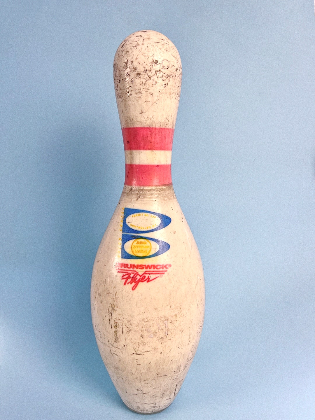 Vintage Bowling Pin - Etsy