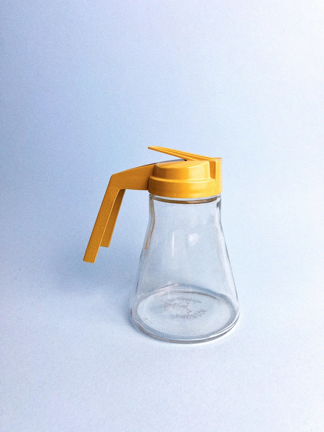 Vintage Androck Syrup Cruet Mustard Yellow - Etsy