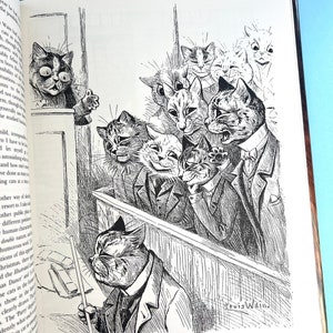 Vintage 90's Louis Wain - the Man Who Drew Cats Book - Etsy