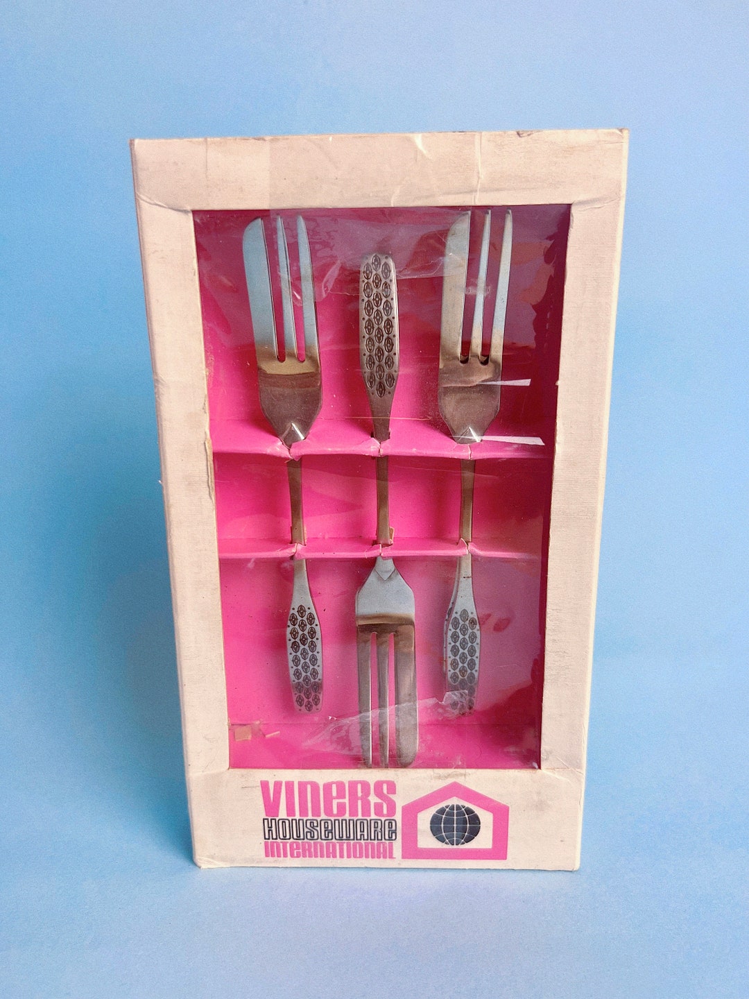 Vintage Viners Pastry Forks | Shape Pattern - Etsy