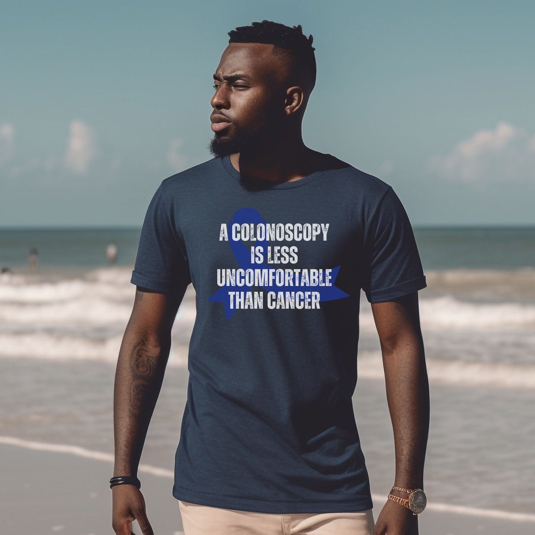 Colonoscopy and Colorectal Cancer Awareness Month Short Sleeve Tee - Etsy