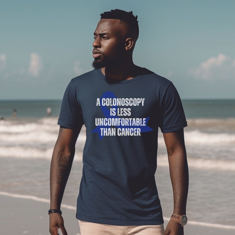 Colonoscopy and Colorectal Cancer Awareness Month Short Sleeve Tee - Etsy