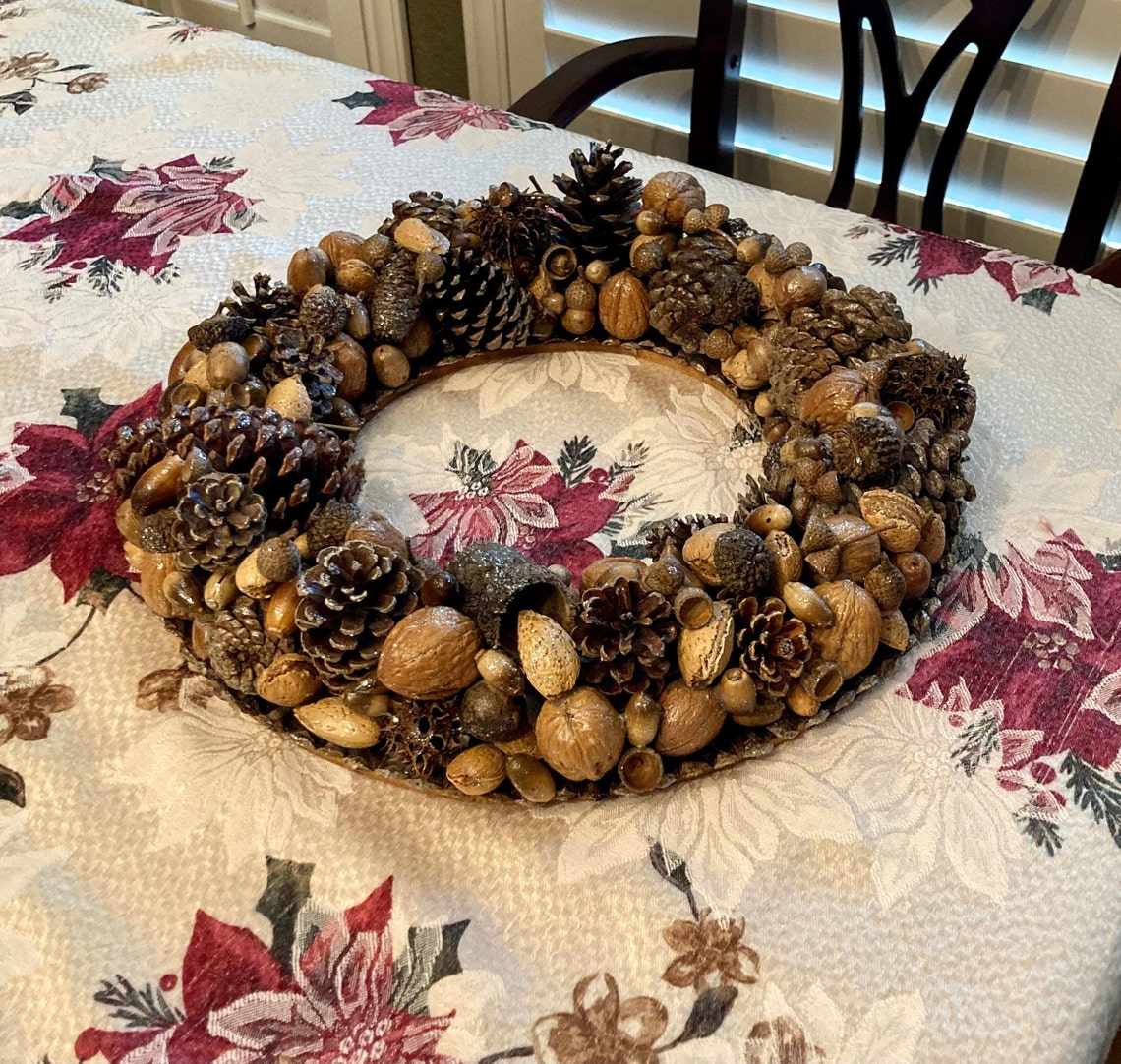Holiday Nut Wreath - Etsy