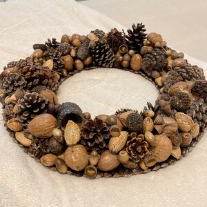 Holiday Nut Wreath - Etsy