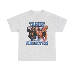 Retro Zahide Bootleg Shirt, Vintage Graphic Tee, Unisex Cotton Tshirt ...