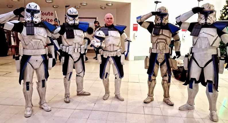 Clone Trooper Belt & Pouches Kit - Etsy