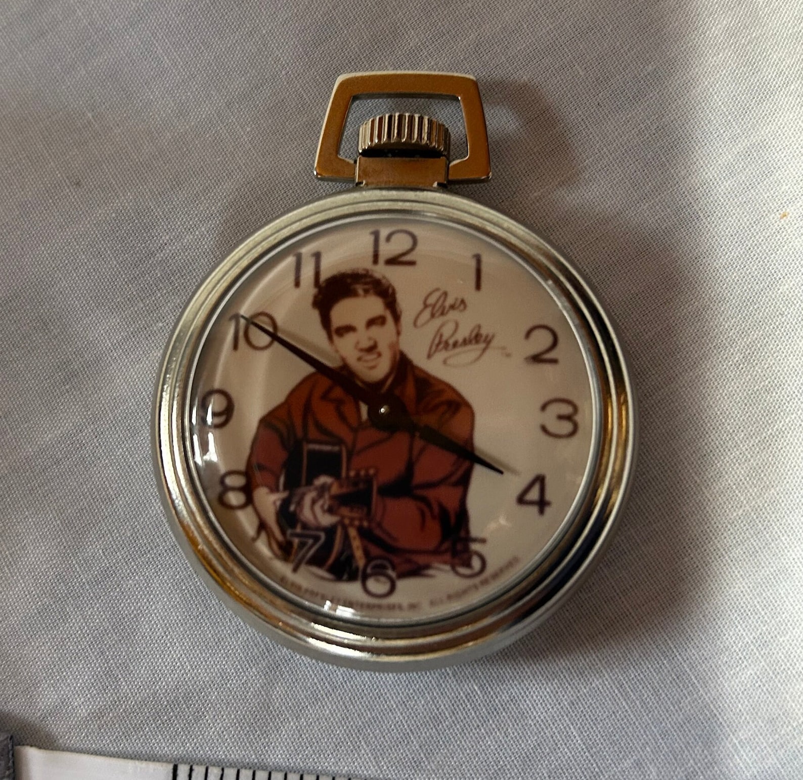 Vintage Elvis Presley Mechanical Pocket Watch - Etsy