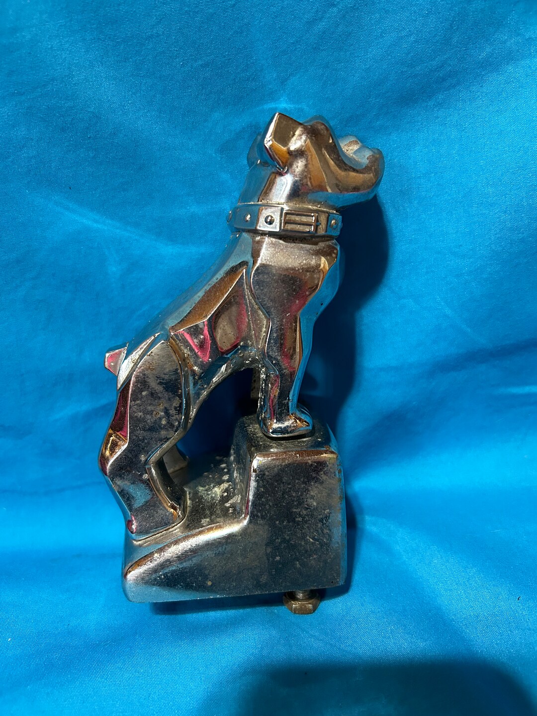 Vintage Mack Truck Hood Emblem Solid Chrome Dog Facing Front - Etsy