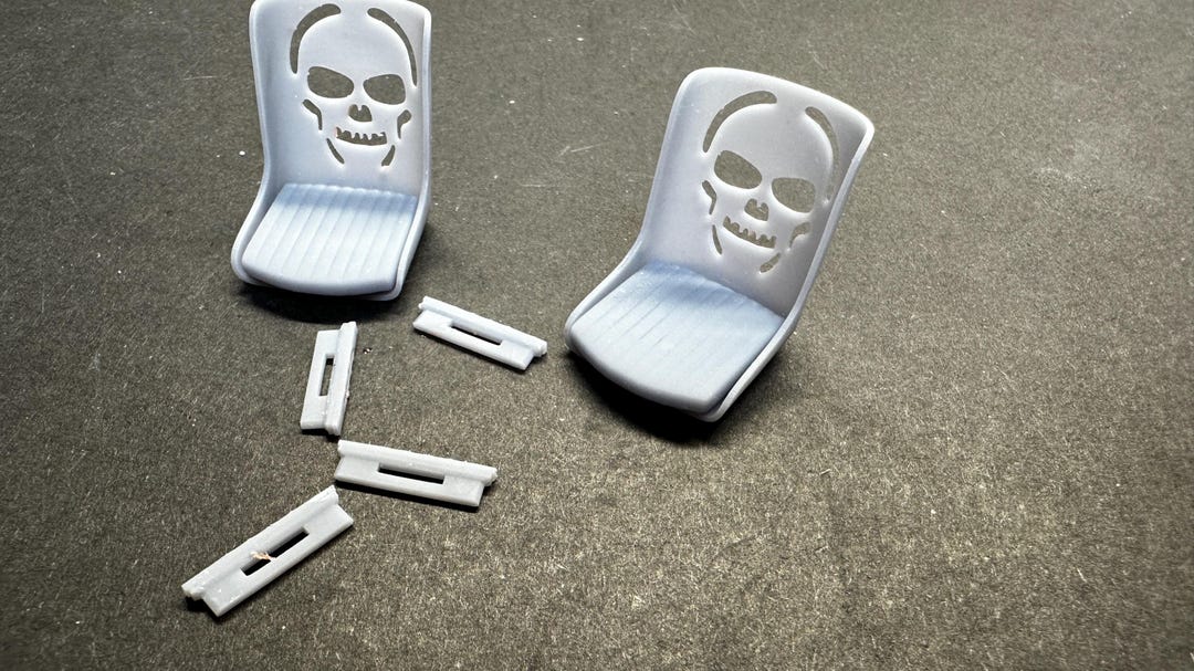 1/25 Skull Bomber Seats - Etsy
