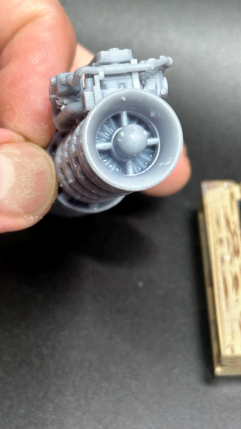 1/25 Scale Jet Engine - Etsy