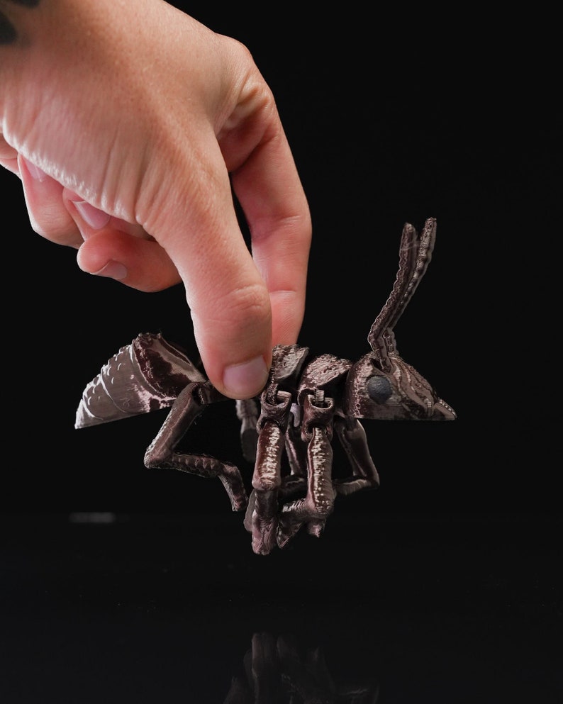 3D STL File Articulated Ant to 3D Print at Home - Etsy