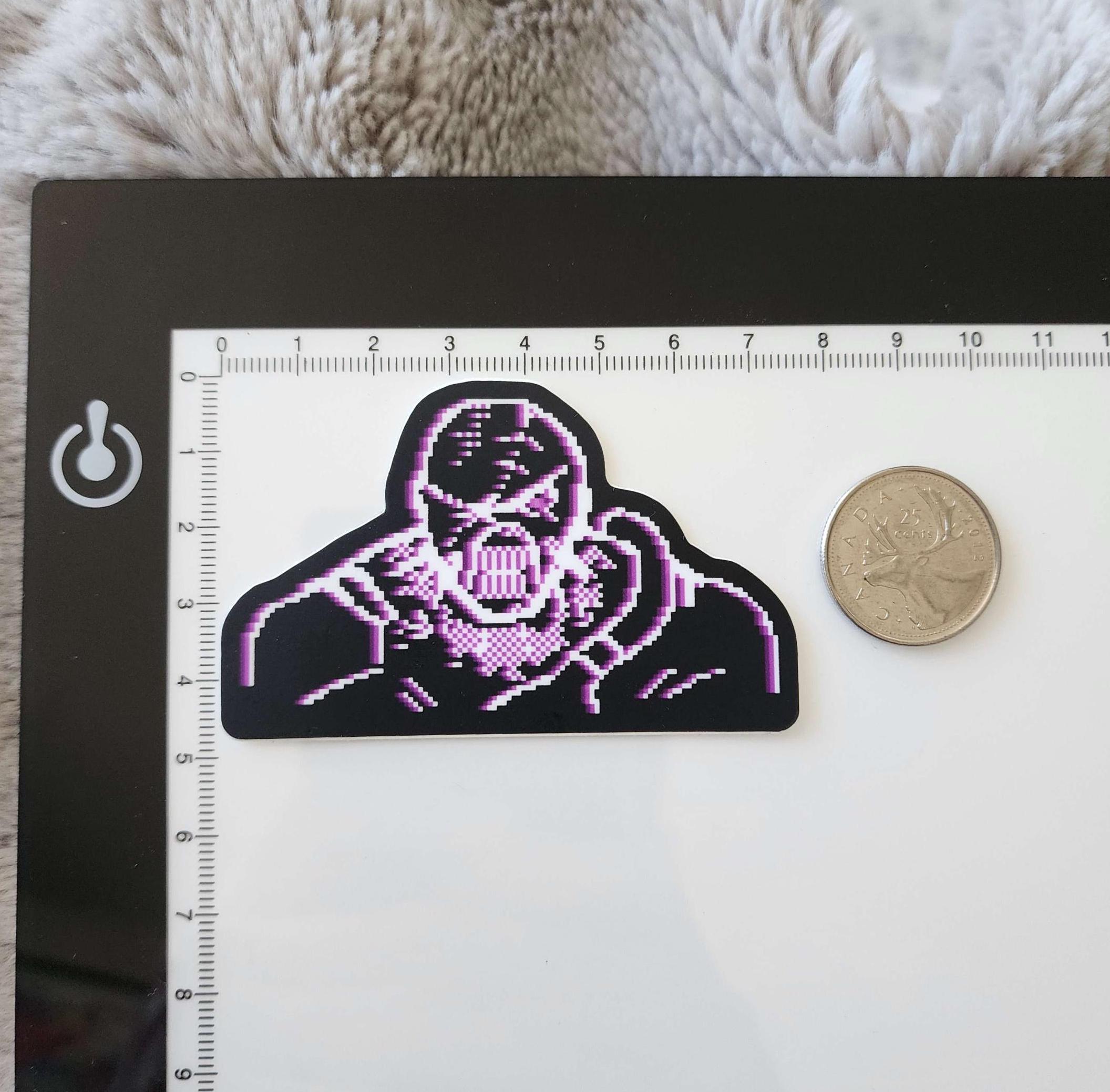 Nemmy Sticker | Resident Evil 3: Nemesis | Horror Pixel Art | Matte ...