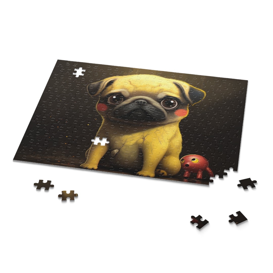 Pugachu Puzzle 120 252 500-piece - Etsy