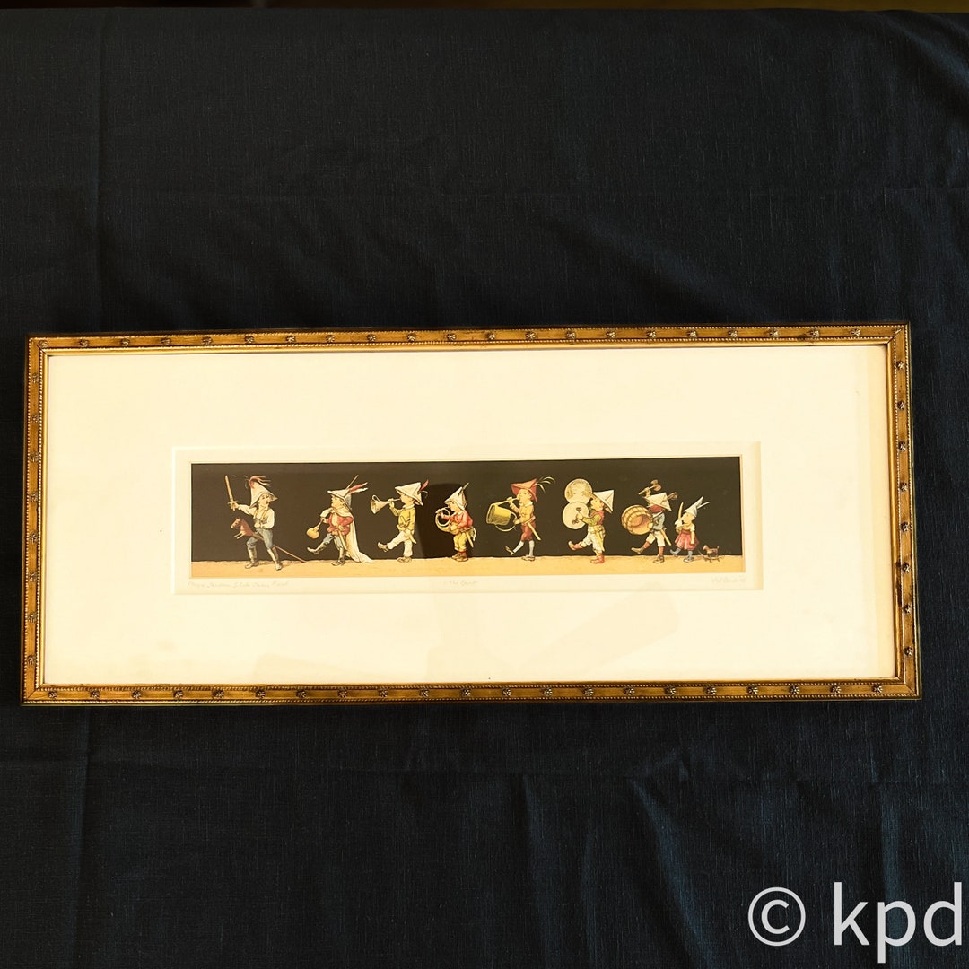 The Band" Lithograph Print by Patricia Burke - A Musical Masterpiece ...