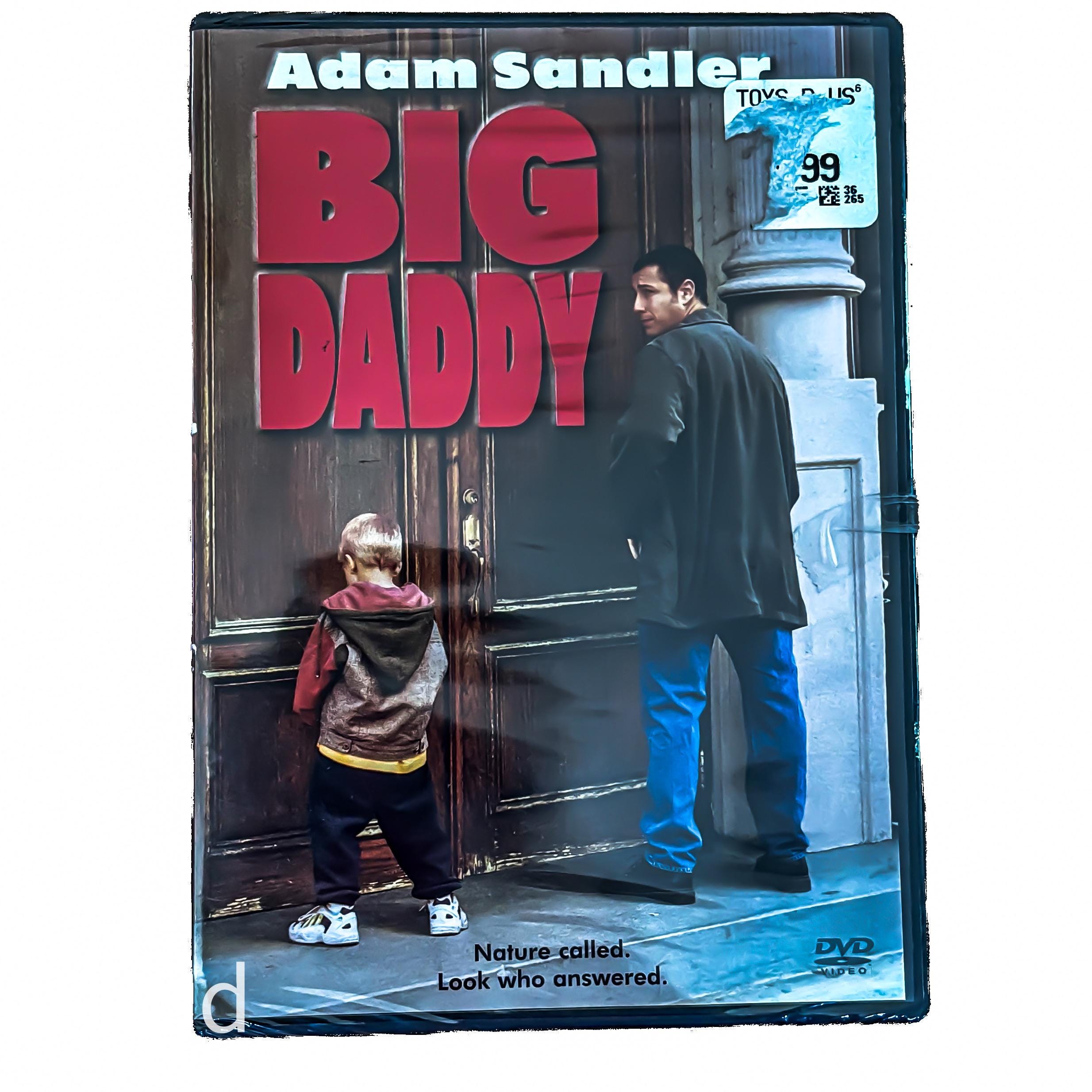Vintage Sealed Big Daddy DVD – Adam Sandler Comedy, Toys “R” Us Sticker ...