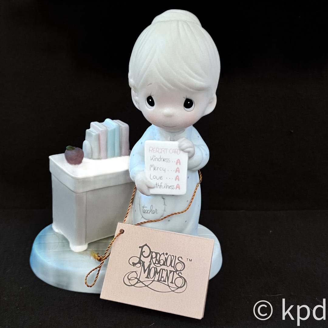 1984 Precious Moments love Never Fails From a Private Collection - Etsy
