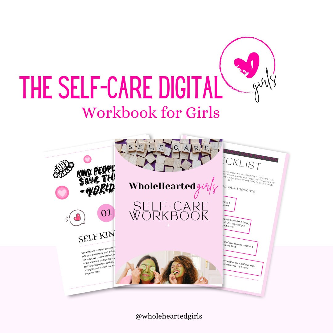 Self-care Workbook for Girls to Build Their Self- Esteem - Etsy