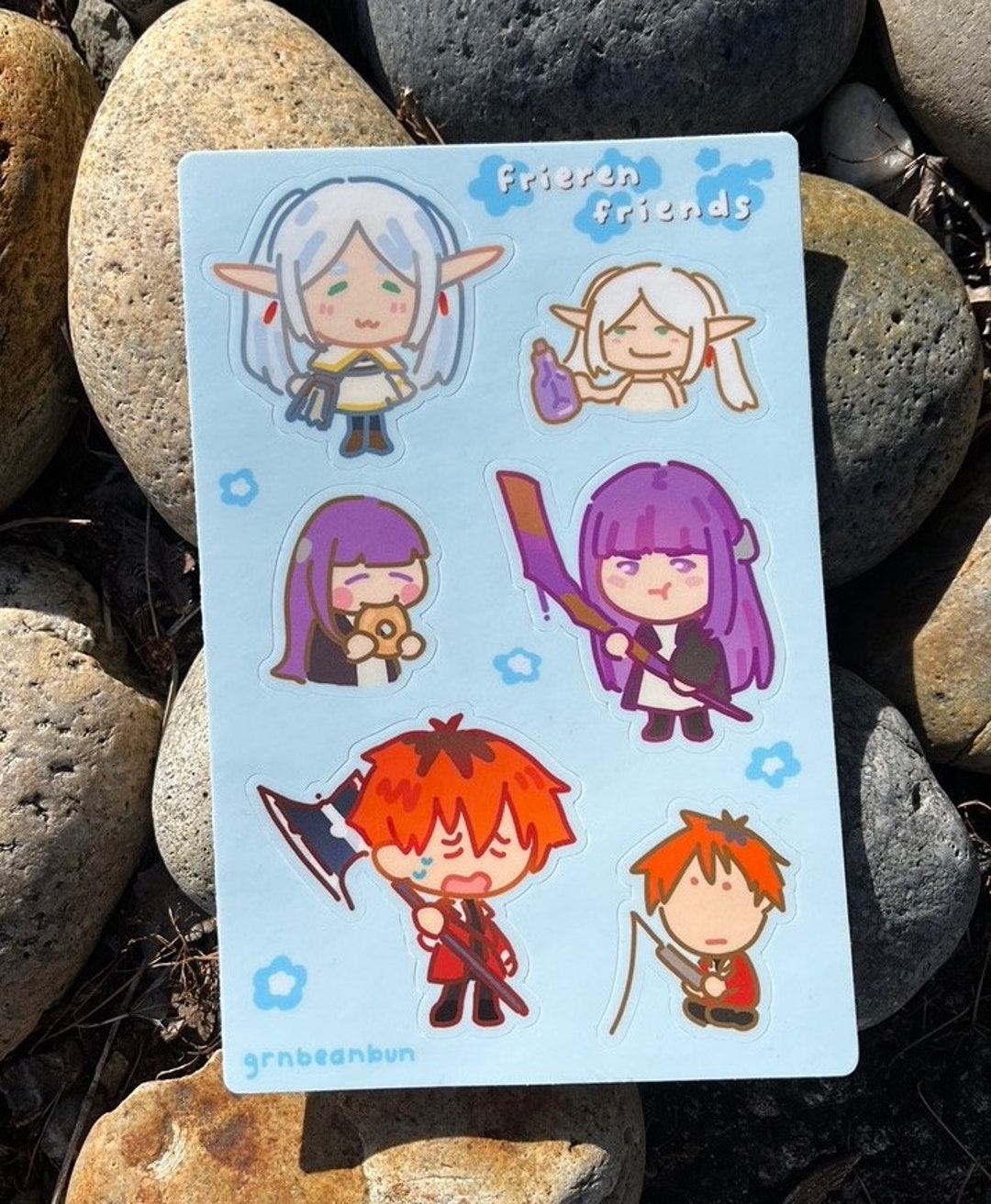 Frieren Sticker Sheet - Etsy