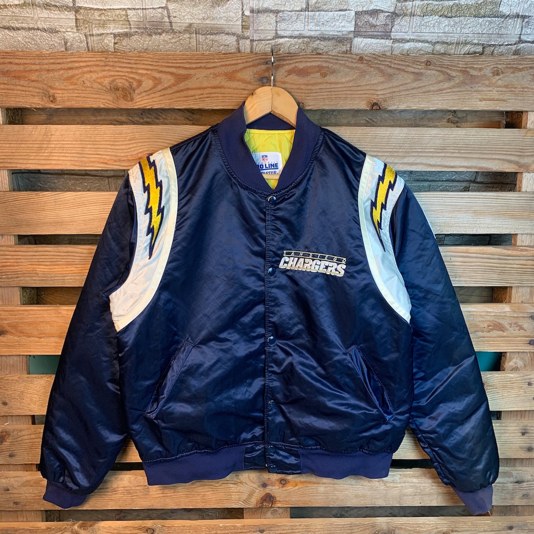 Vintage Starter Proline NFL San Diego LA Chargers Satin Jacket Vintage ...