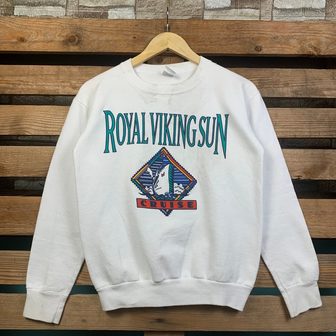 Vintage Royal Viking Sun Cruise Sweatshirt Royal Viking Pullover ...