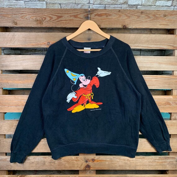 Vintage 80s Mickey Mouse Walt Disney Home Video Sweat… - Gem