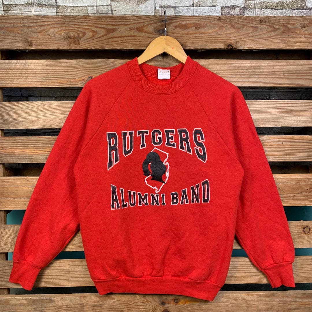 Vintage Ncaa Rutgers Alumni Band Sweatshirt Rutgers Crewneck Jumper ...