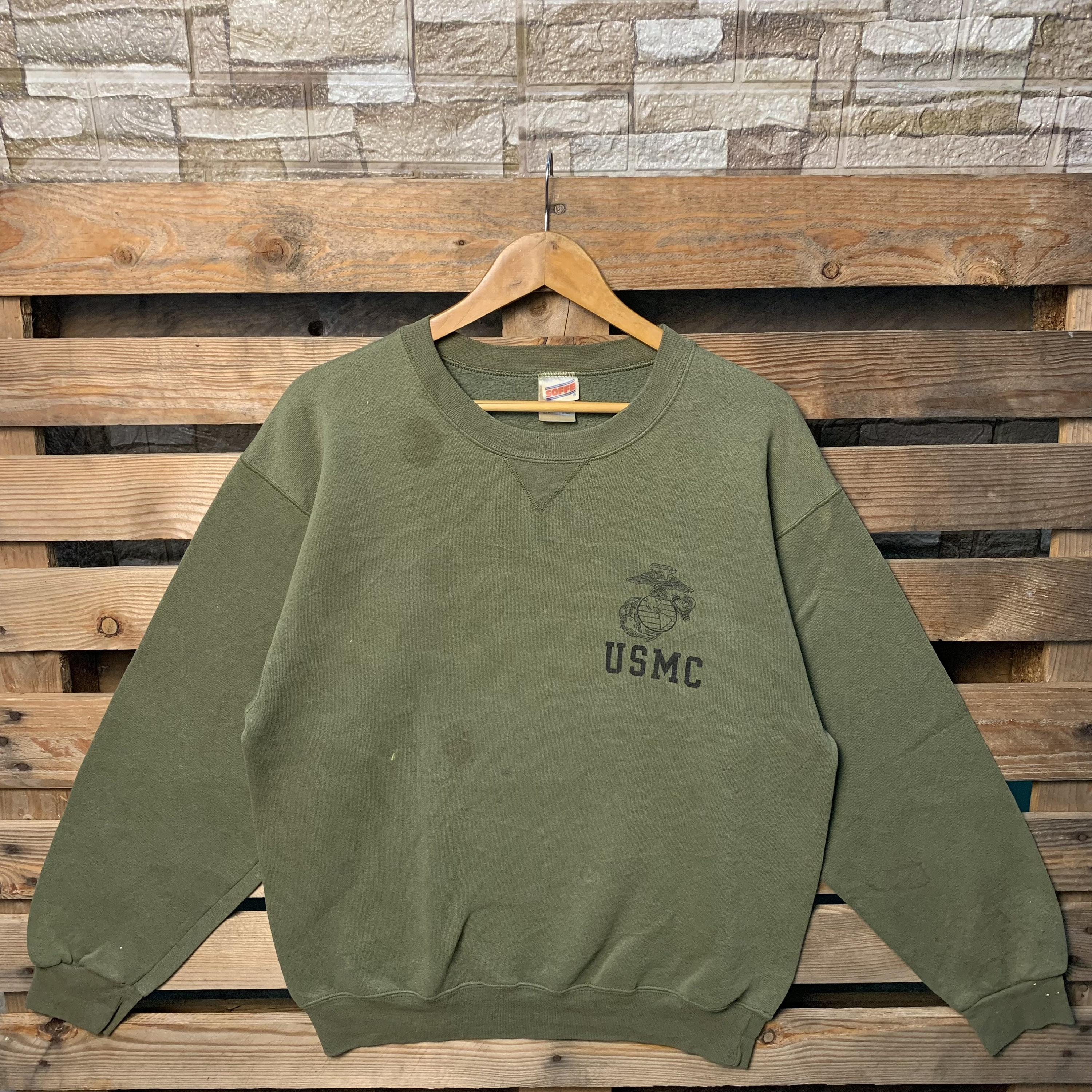 Vintage USMC United State Marine Corp Sweatshir Usmc Crewneck Sweater ...