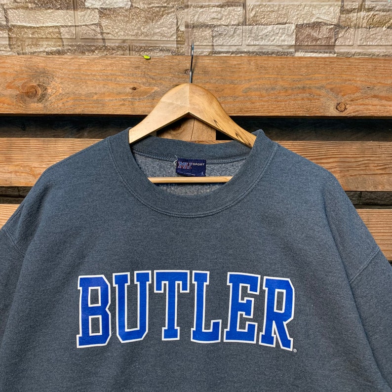 Vintage Butler University Sweatshirt Butler University Crewneck Sweater ...