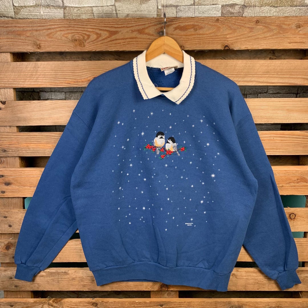 Vintage Morning Sun Cardinal Bird Sweatshirt Cute Cardinal Pullover ...