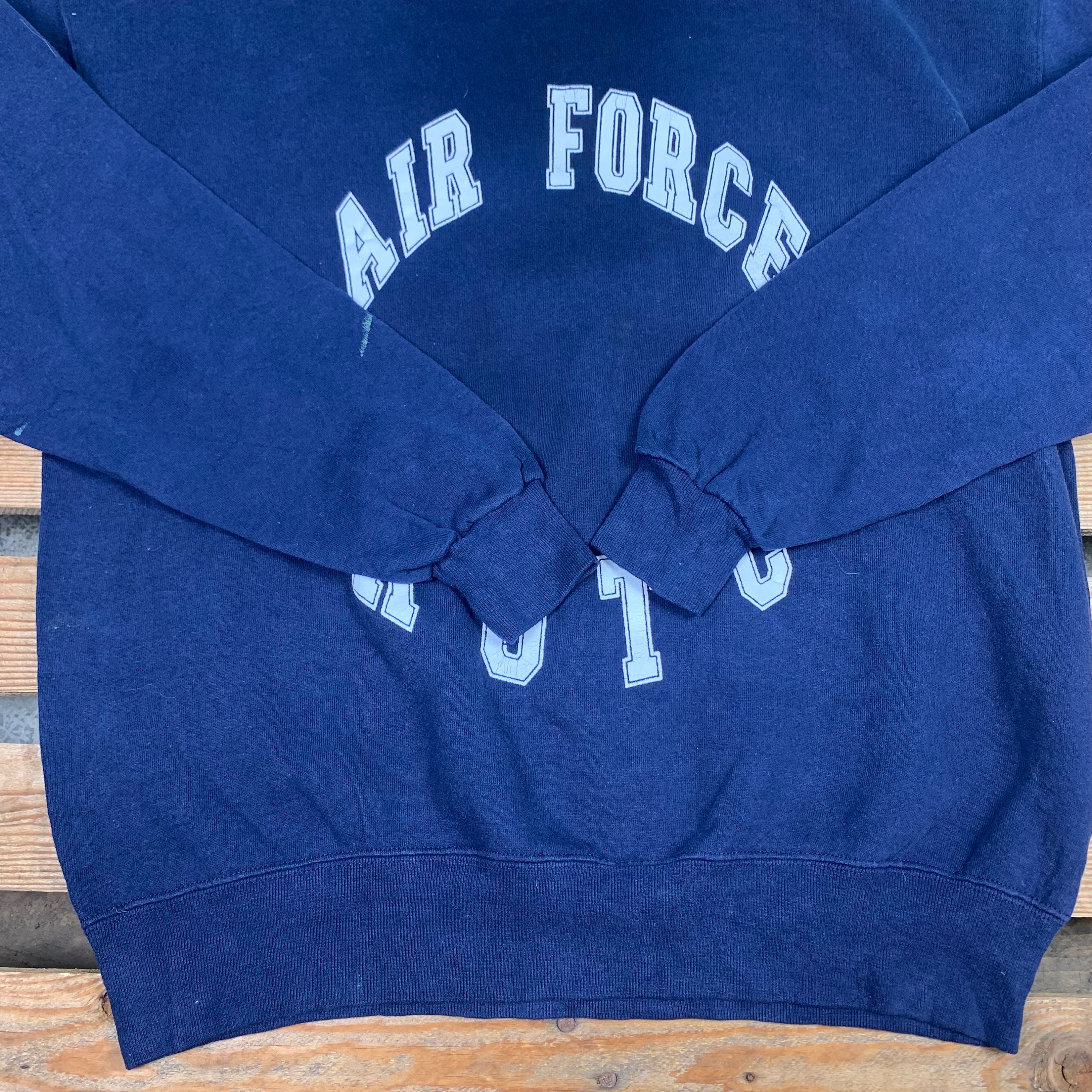 Vintage Air Force Rotc Sweatshirt Air Force Pullover Jumper Vintage Air ...