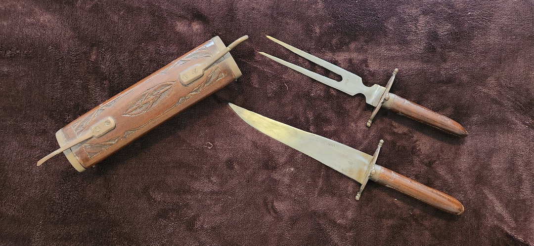 Decorative Functional 3 Piece Carving Set From India - Etsy