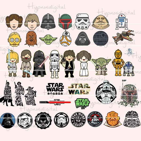 Starwars Svg Files - Etsy